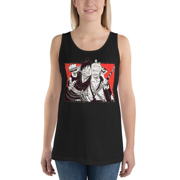 One Piece Roronoa Zoro Wanted Poster Tank Top - Official One Piece ...