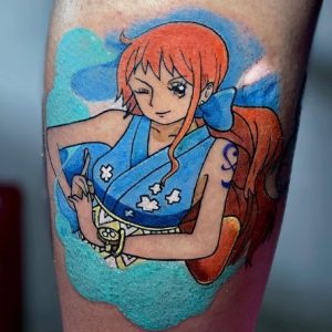 Top 70 Creative One Piece Nami Tattoo Design | One Piece Universe