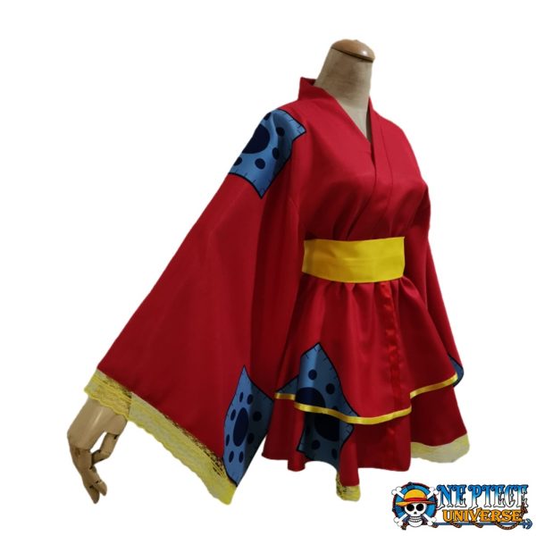 Monkey D Luffy Dress Kimono (Wano Country) | One Piece Universe Store