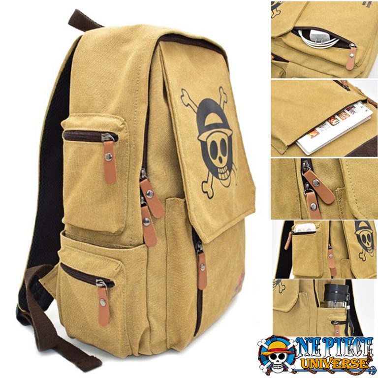 One Piece Luffy Gear 5 Backpack Canvas 4 Colors | One Piece Universe Store