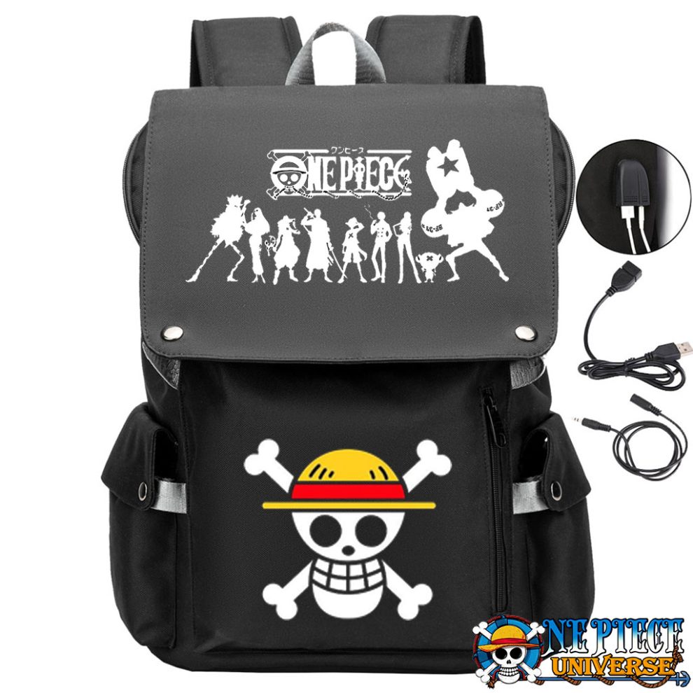 Straw Hat Pirates Backpack School Bag For Girl, Boy New 2024 | One ...