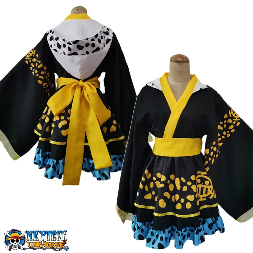 Trafalgar Law Dress Kimono Cosplay Costume (Dressrosa) | One Piece ...