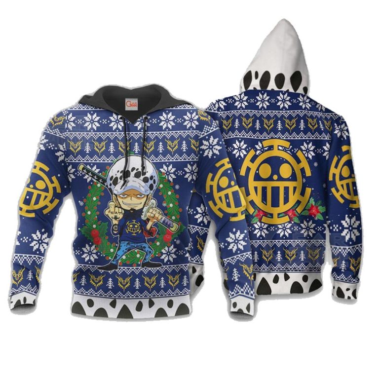 One Piece Portgas Ace Ugly Christmas Sweater Xmas Gift - Official One ...