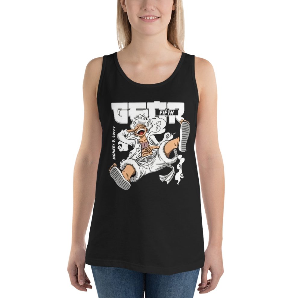 One Piece Luffy Gear 5 Nika Unisex Tank Top - One Piece Universe Store ...
