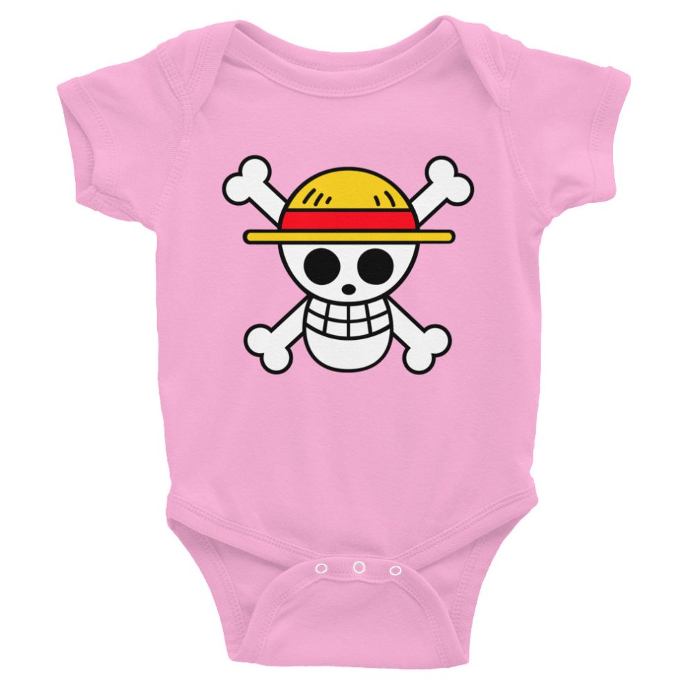 One Piece Straw Hat Pirates Symbol Infant Bodysuit Baby Onesie ...