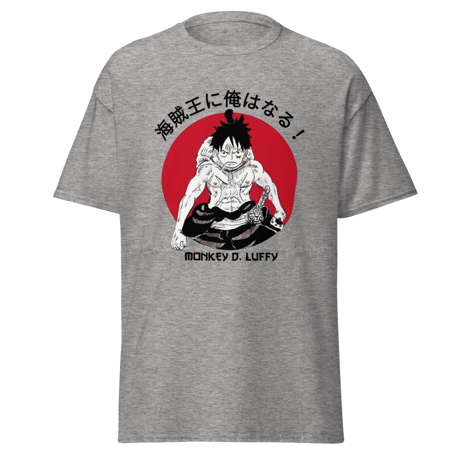 Monkey D. Luffy Red Moon T Shirt - One Piece Universe Store - Official ...