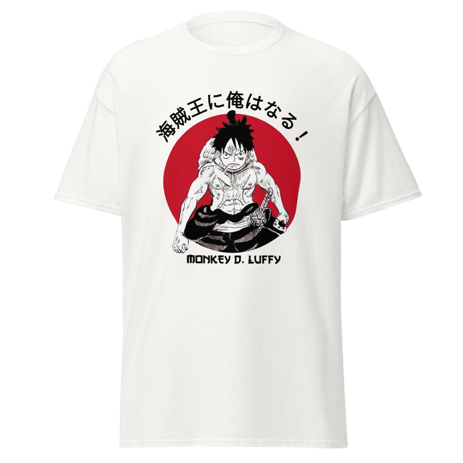 Monkey D. Luffy Red Moon T Shirt - One Piece Universe Store - Official ...