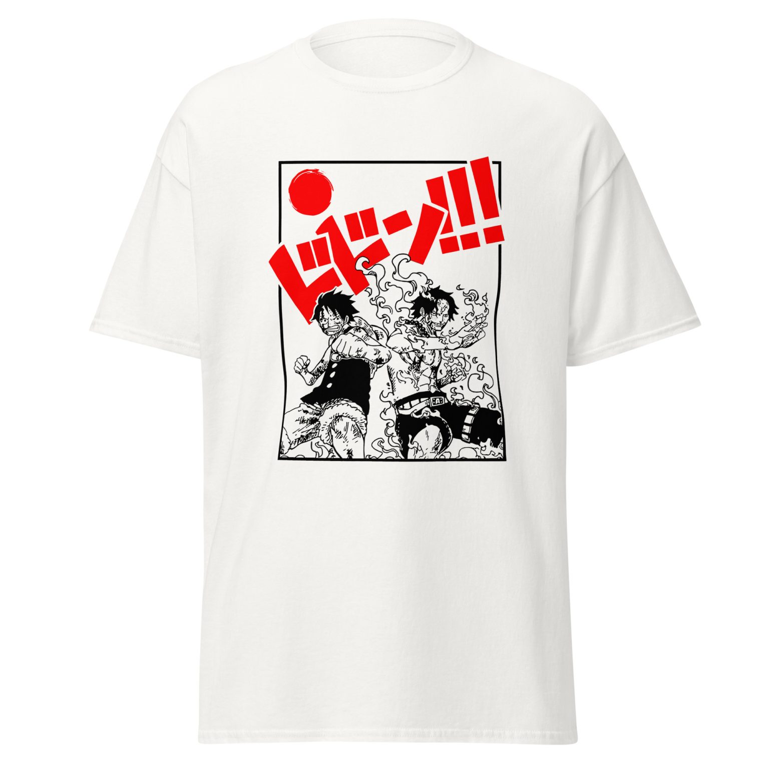 One Piece D.Luffy and Ace T Shirt - One Piece Universe Store - Official ...