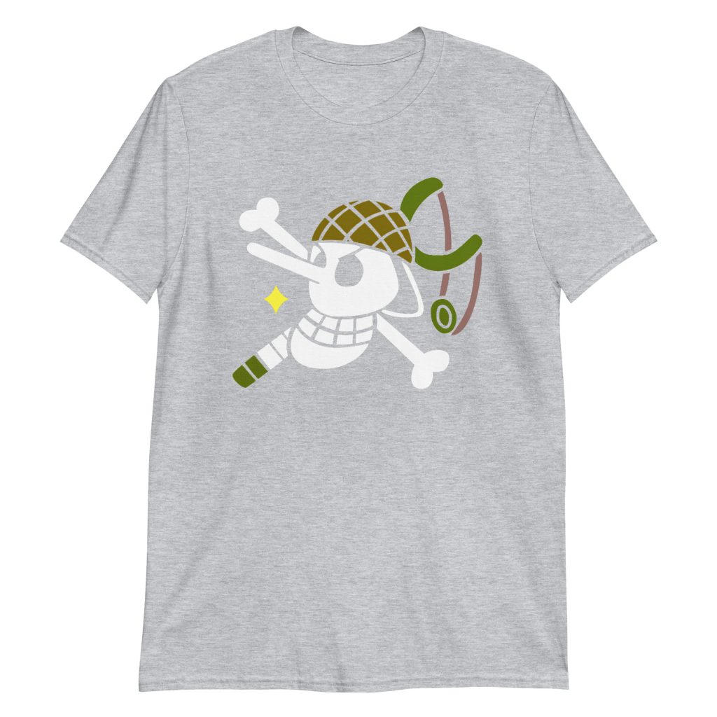 One Piece Usopp Jolly Roger Flag T-Shirt - Official One Piece Merch ...