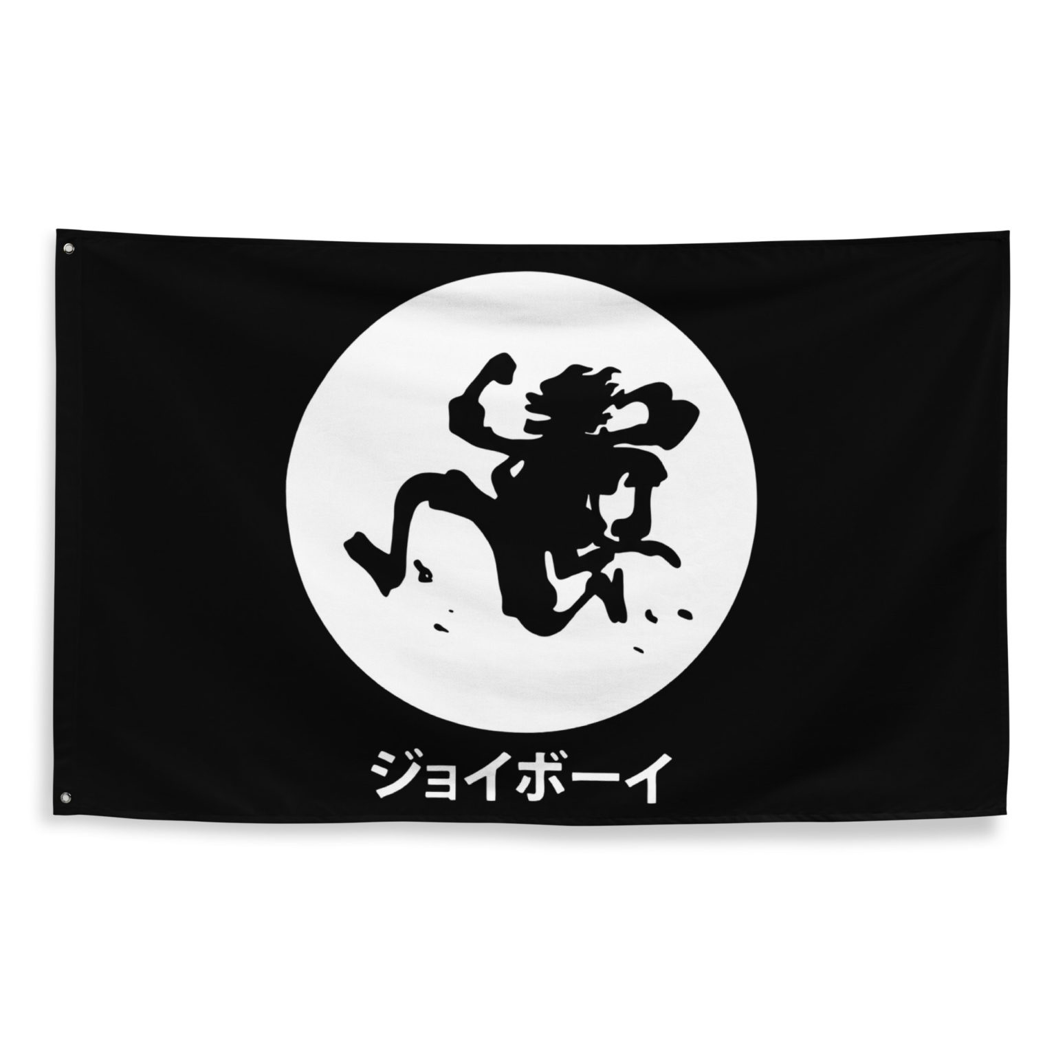Luffy Gear 5 Nika Moon Jolly Roger Flag | One Piece Universe Store