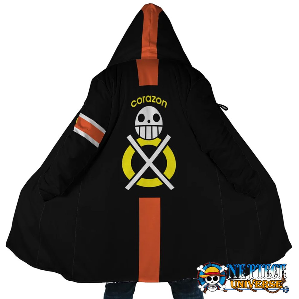 One Piece Trafalgar D. Water Law Dressrosa Cloak Coat Jacket - One ...