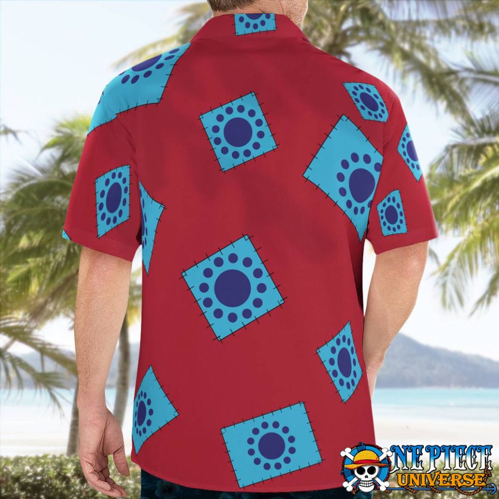 Luffy Red Button Up Shirt Pattern New 2024 | One Piece Universe Store