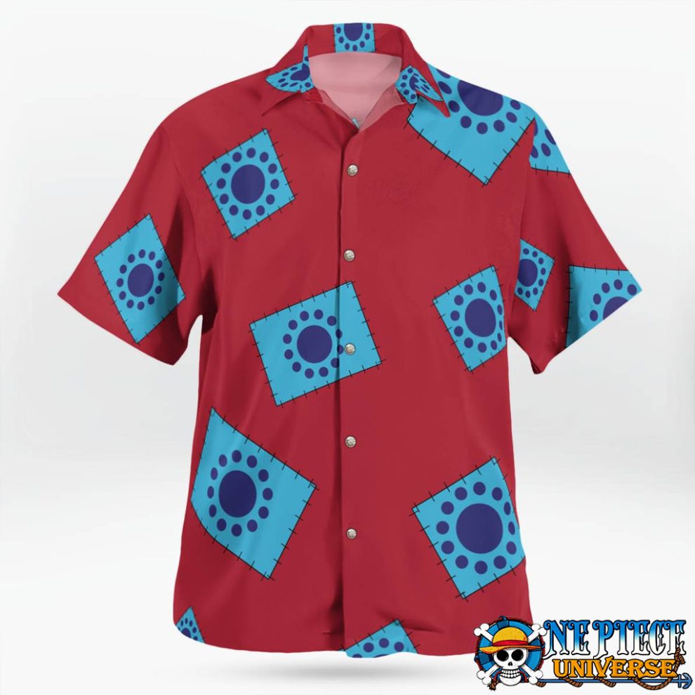 Luffy Red Button Up Shirt Pattern New 2024 | One Piece Universe Store
