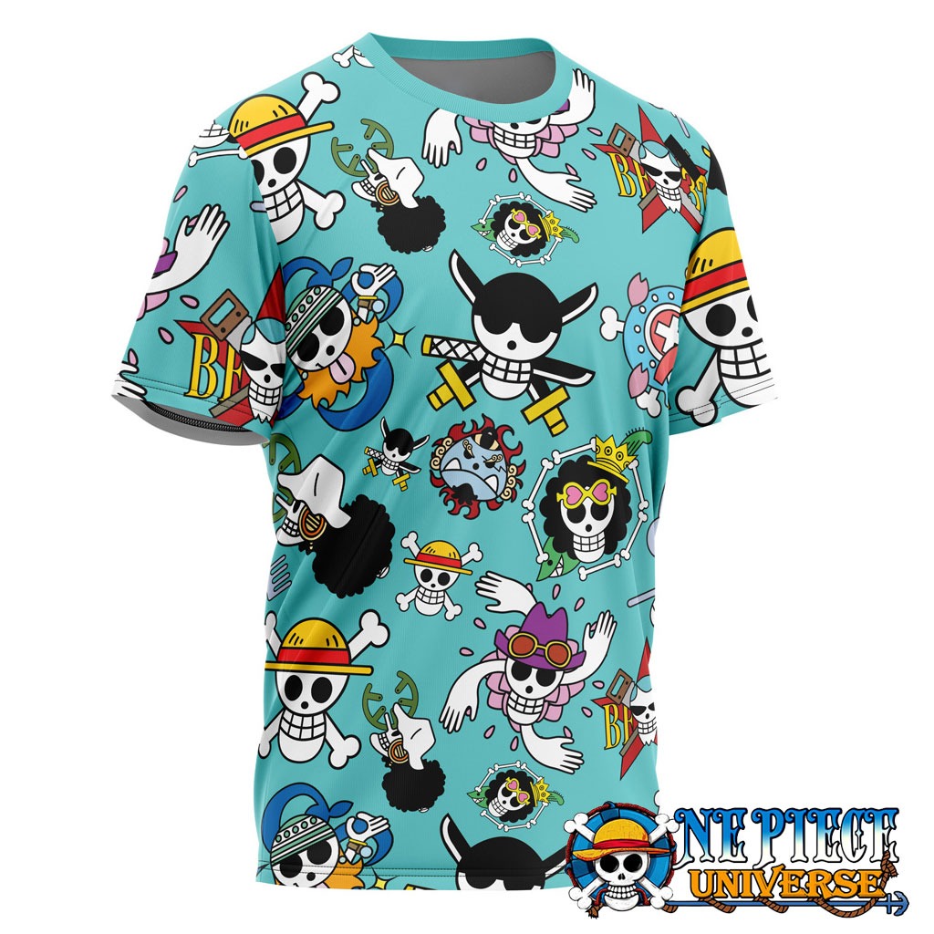 One Piece Jolly Roger 3D Shirt - One Piece Universe Store