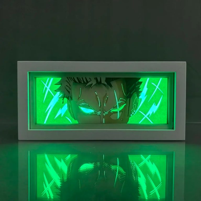 One Piece Light Night Shadow Box LED 3D: Luffy, Chopper, Zoro ...
