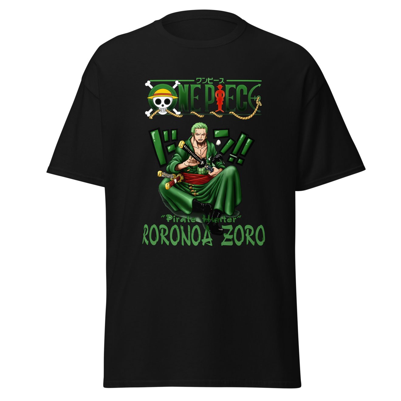 One Piece Pirate Hunter Roronoa Zoro T-Shirt - One Piece Universe Store ... One Piece Pirate Hunter Roronoa Zoro T-Shirt - One Piece Universe Store ...