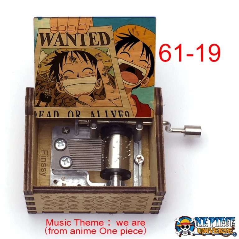 Monkey D. Luffy Music Box Unique Gift to Give (7 Colors) | One Piece ...