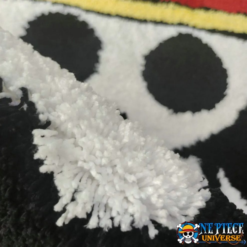 Straw Hat Logo Rug - Luffy Pirates Carpet 100cm | One Piece Universe Store