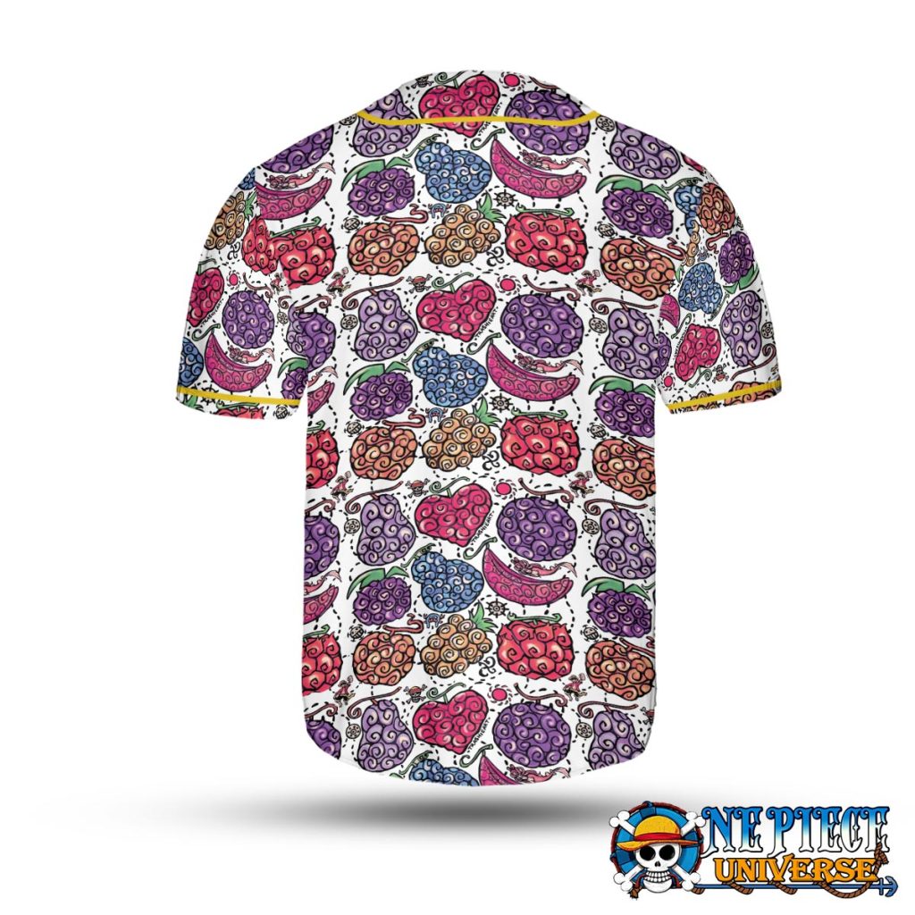 One Piece All Devil Fruit Baseball Jersey - One Piece Universe Store ...