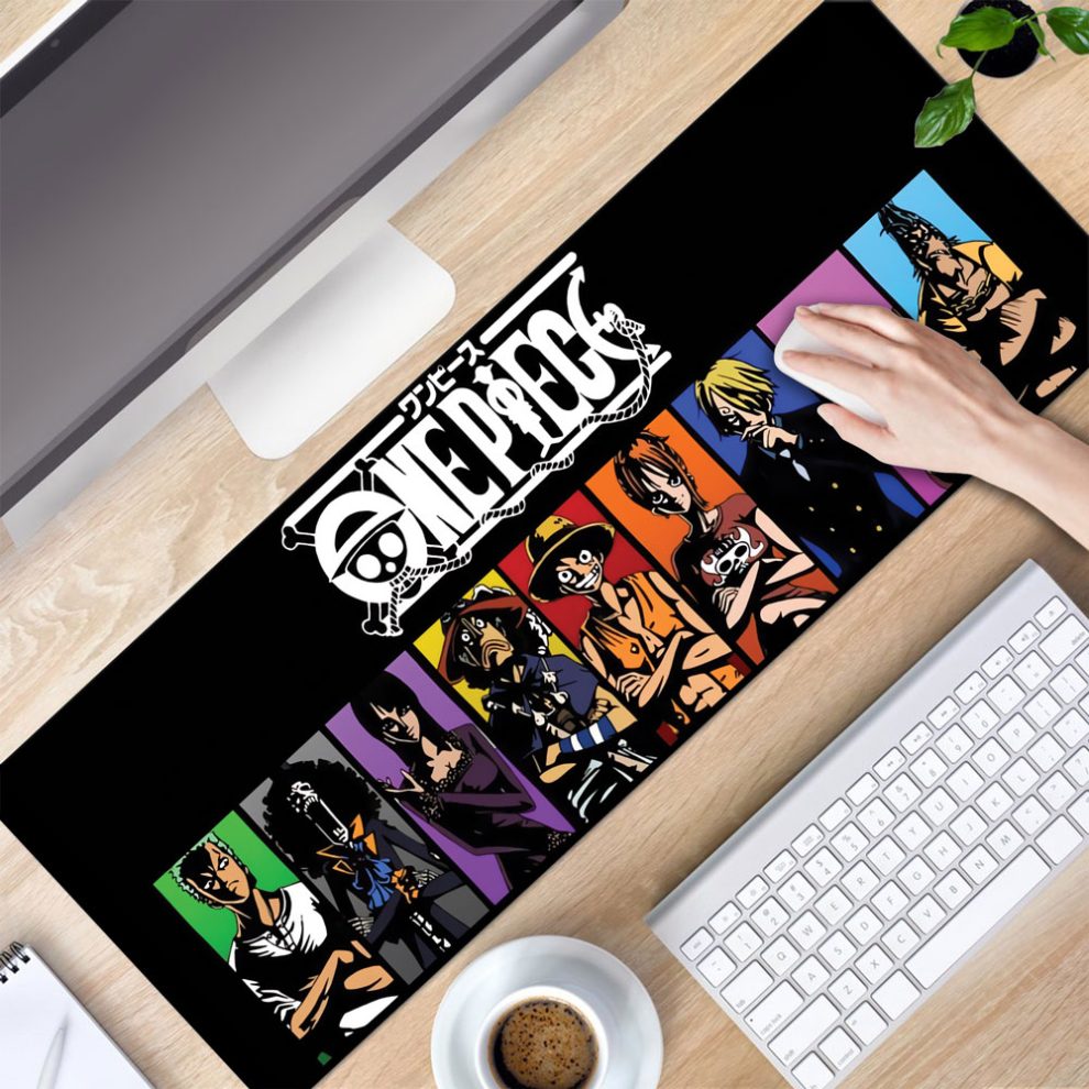 Straw Hat Pirates List Members Mouse Pad XL, XXL Pc Laptop Office ...