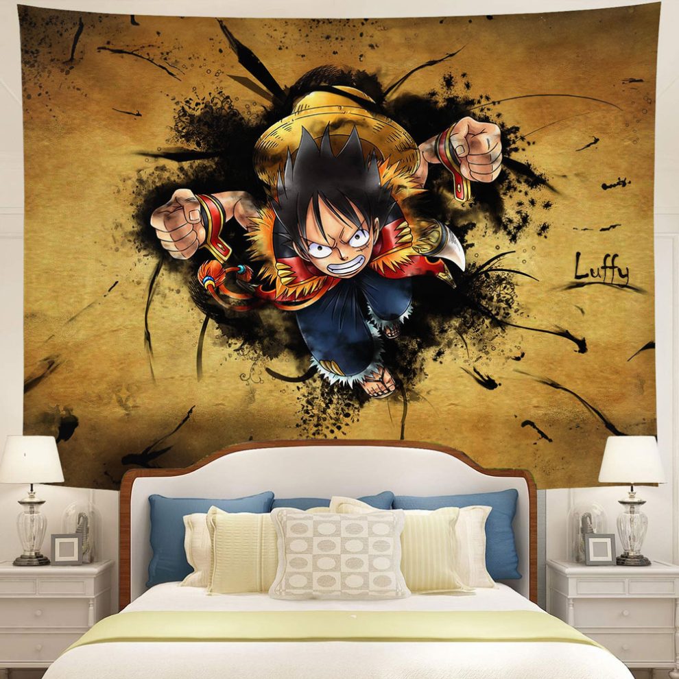 One Piece Luffy Straw Hat Tapestry Decor