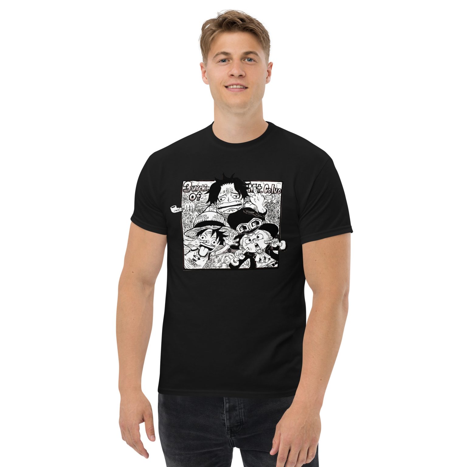 One Piece Manga Luffy , Ace , Sabo T-Shirt - Official One Piece Merch ...