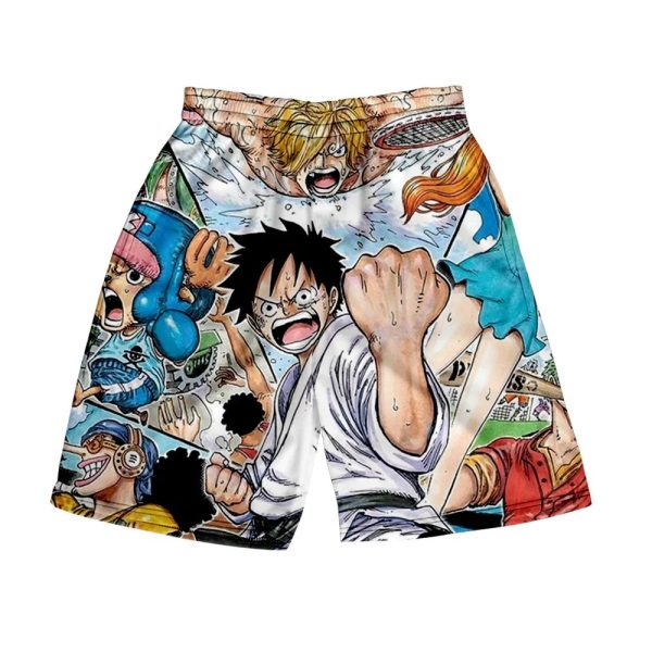 Luffy and Friends Shorts 3D Digital Printed Designed (21 styles) | One ...
