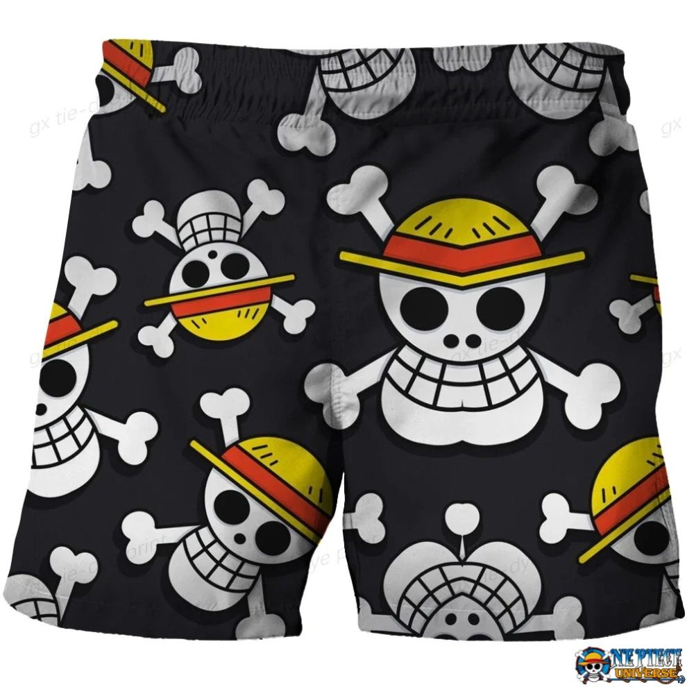 Luffy Beach Shorts Fashion Swim Trunks S-3XL (10 Colors) | One Piece ...