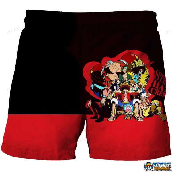Luffy Beach Shorts Fashion Swim Trunks S-3XL (10 Colors) | One Piece ...