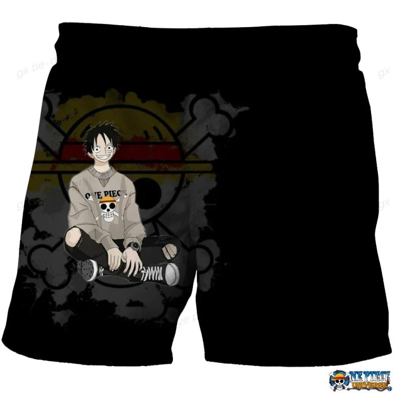 Luffy Beach Shorts Fashion Swim Trunks S-3XL (10 Colors) | One Piece ...