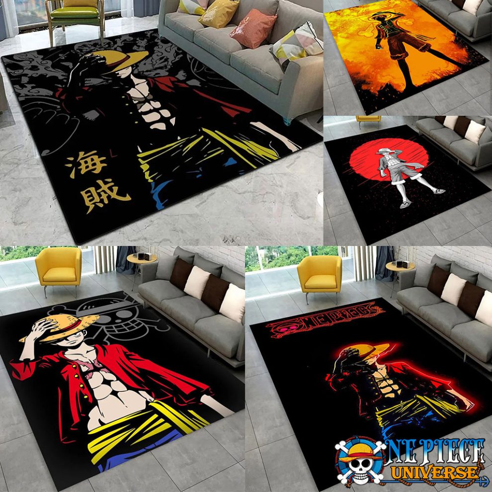 Luffy Cool Carpet Doormat Large Size Living Room (5 Colors) | One Piece ...