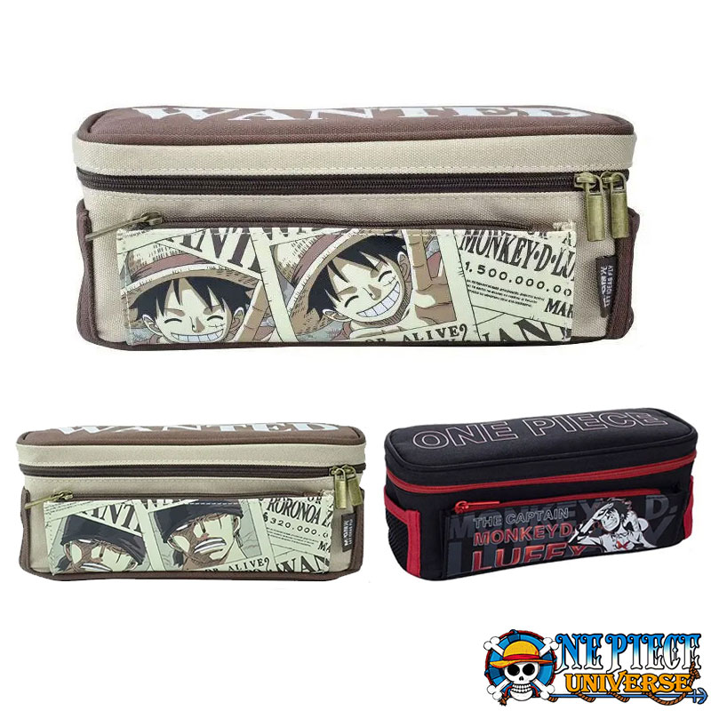 Luffy and Zoro Pencil Case Multi Compartment for Sale | One Piece ...