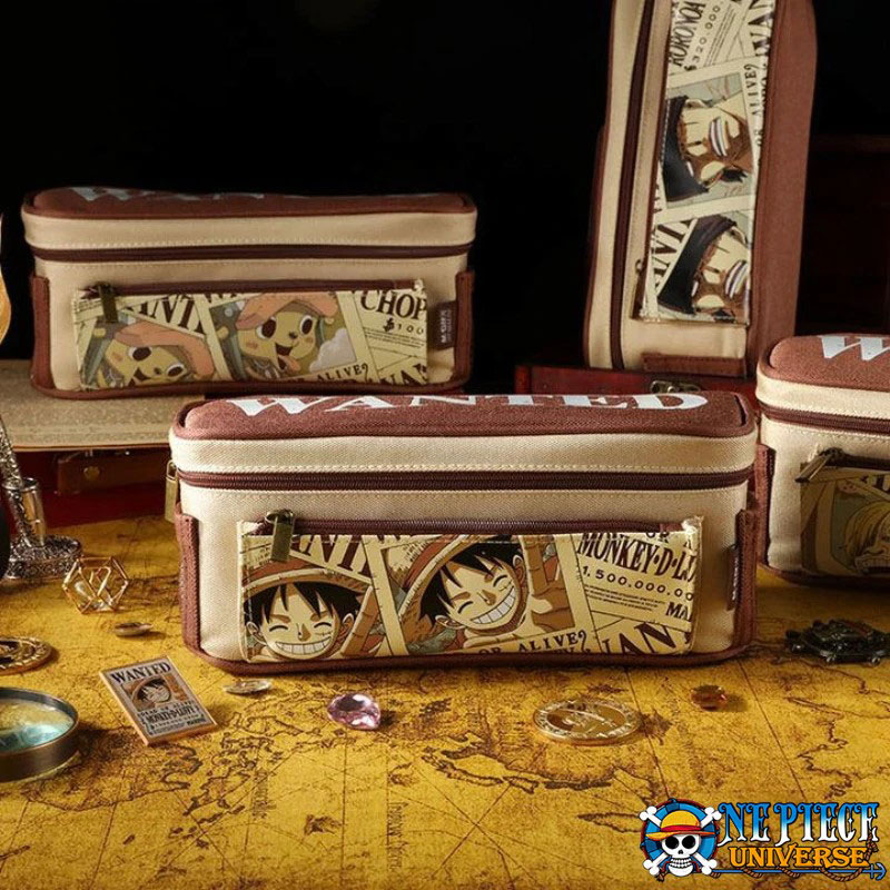 Luffy and Zoro Pencil Case Multi Compartment for Sale | One Piece ...
